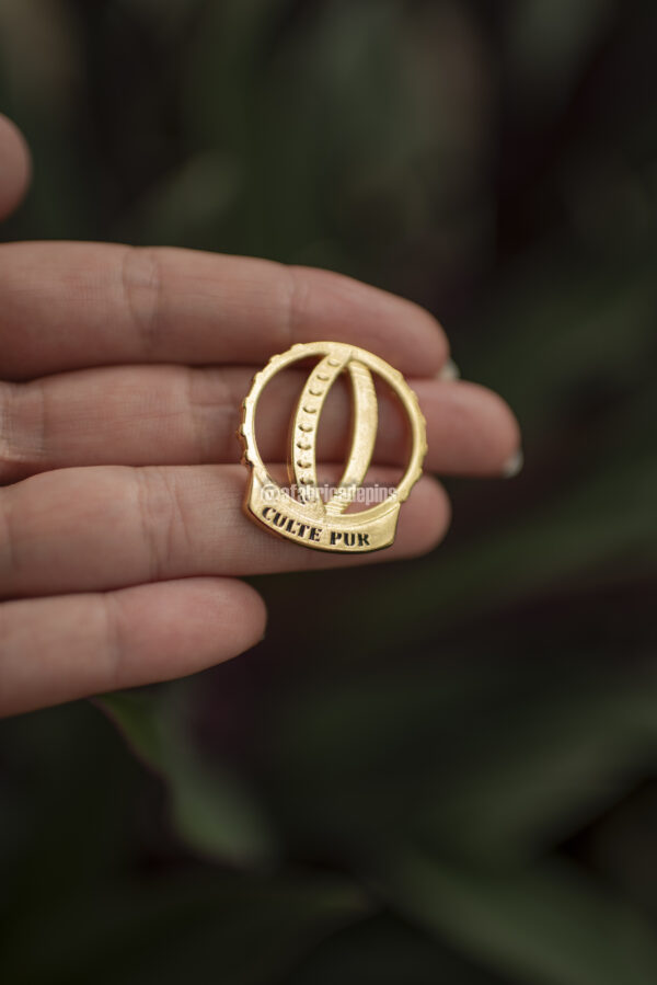 Pin Roda Carro Celestial – Francês – afabricadepins